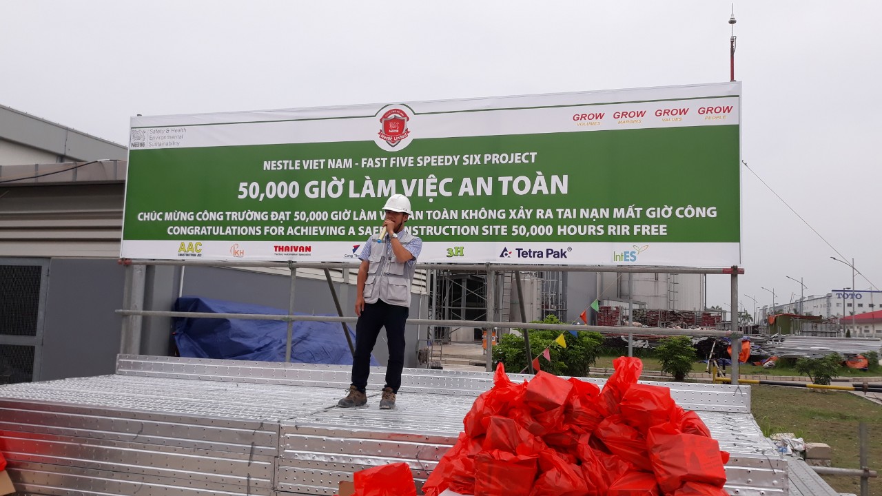 NESTLE BONG SEN – FAST FIVE SPEED SIX PROJECT – AAC Construction JSC